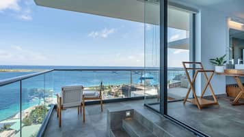 Villa Presidencial | Roupa de alta qualidade, minibar, cofre no quarto, secretária