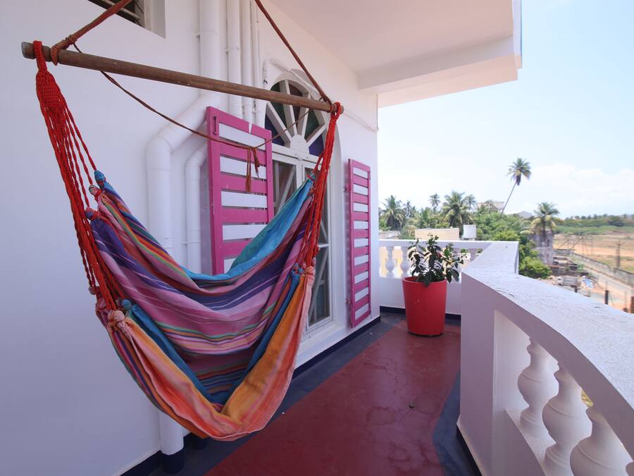 Quarto família | Vista da sacada