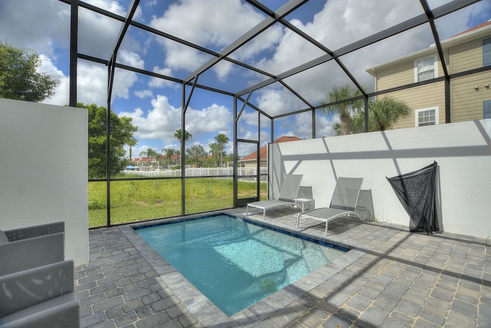 부티크 리트리트, 아쥬르 리조트, 올랜도 및 디즈니 근처, 샤인 빌라스의 6 베드룸 타운하우스 - 대븐포트