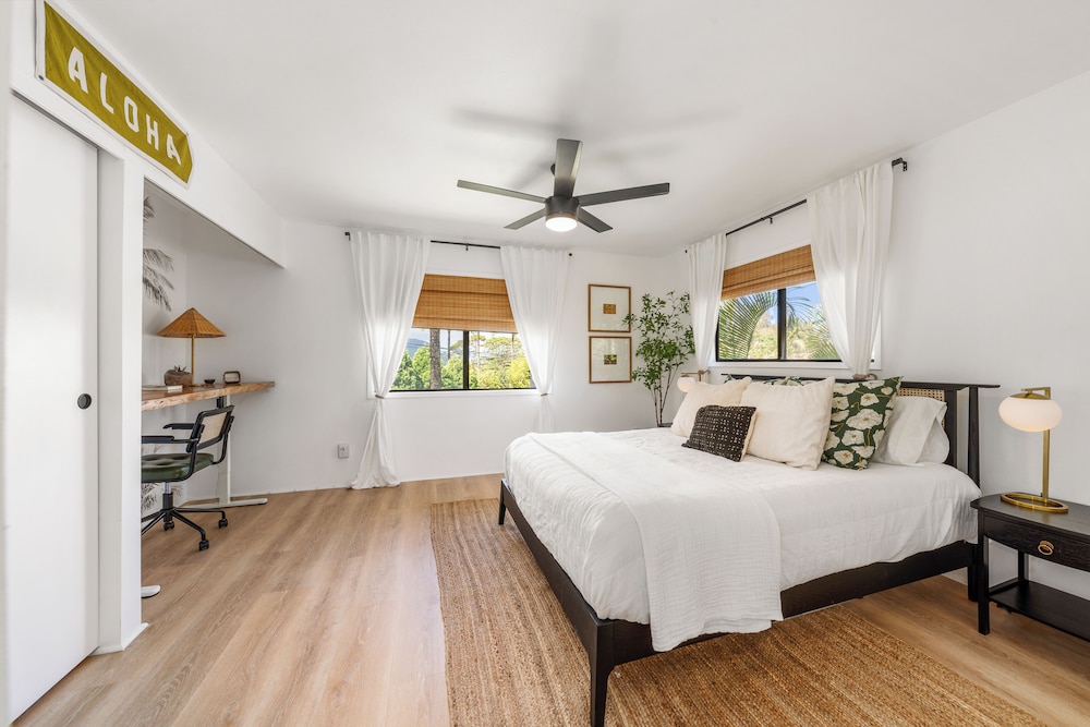 Peaceful Hawaiian Hideout Minutes To Hanalei Town! - Kauai, HI