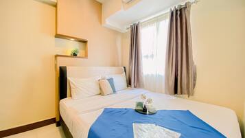 Apartamento Deluxe (twin) | 2 quartos, roupa de cama fornecida