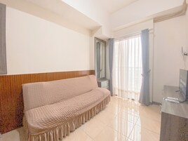 Apartamento Deluxe (twin) | Sala de estar