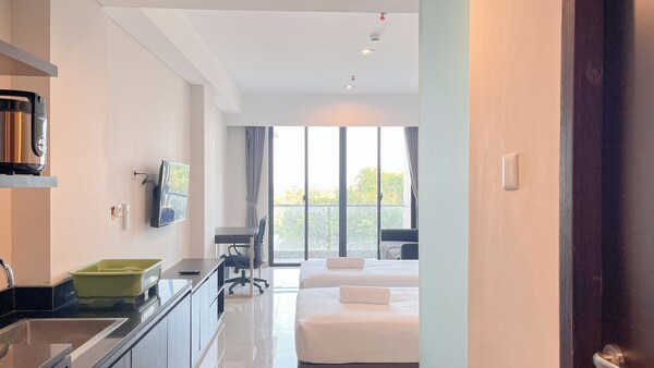 Modern Studio (No Kitchen) Apartment At Skales Residence Nusa Dua Bali - Bali