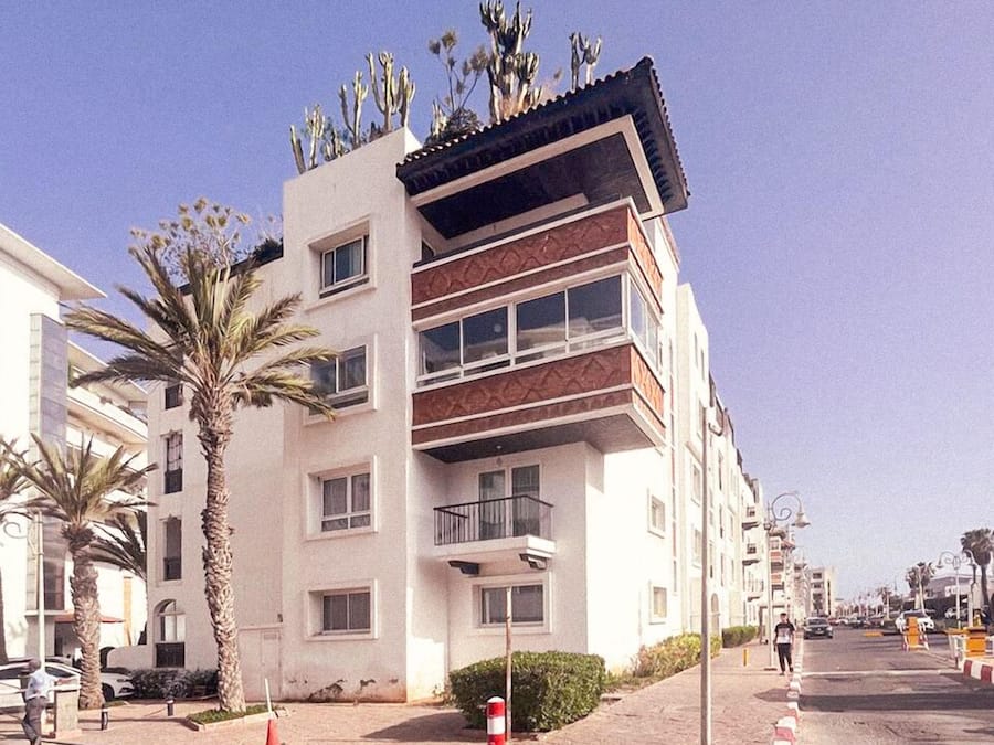 Fachada do alojamento