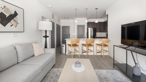 Apartamento, 2 quartos | Com decoração personalizada, com mobília individualizada