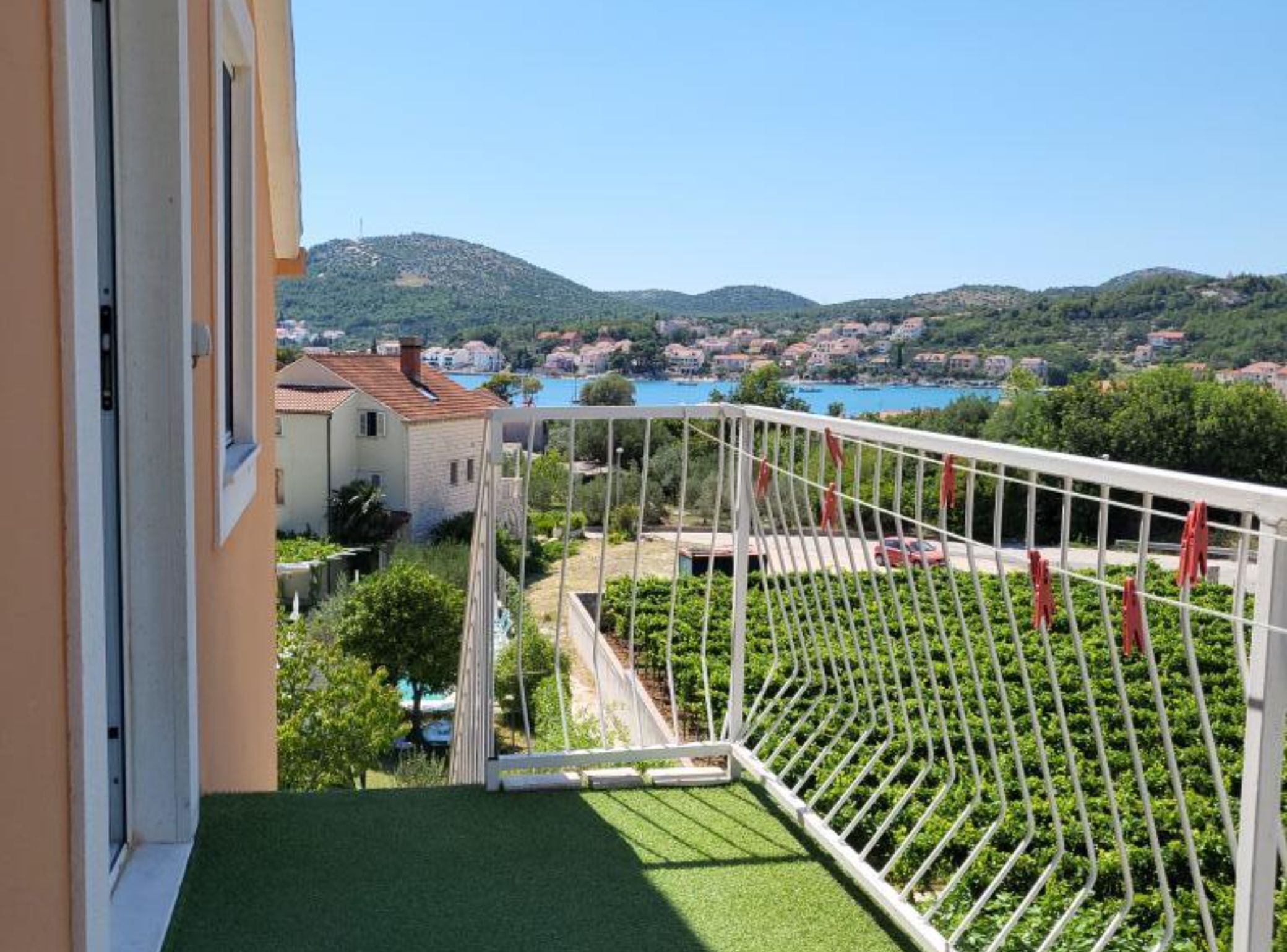 Estúdio (Studio Apartment with Balcony and Sea) | Varanda