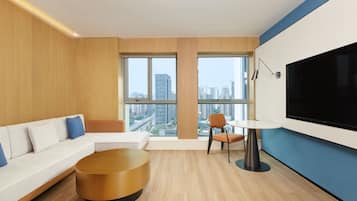 Suíte executiva, 1 cama King, vista para a cidade