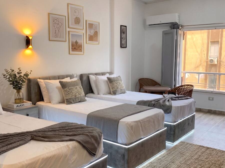 Quarto Triplo de Luxo, Vista para a cidade