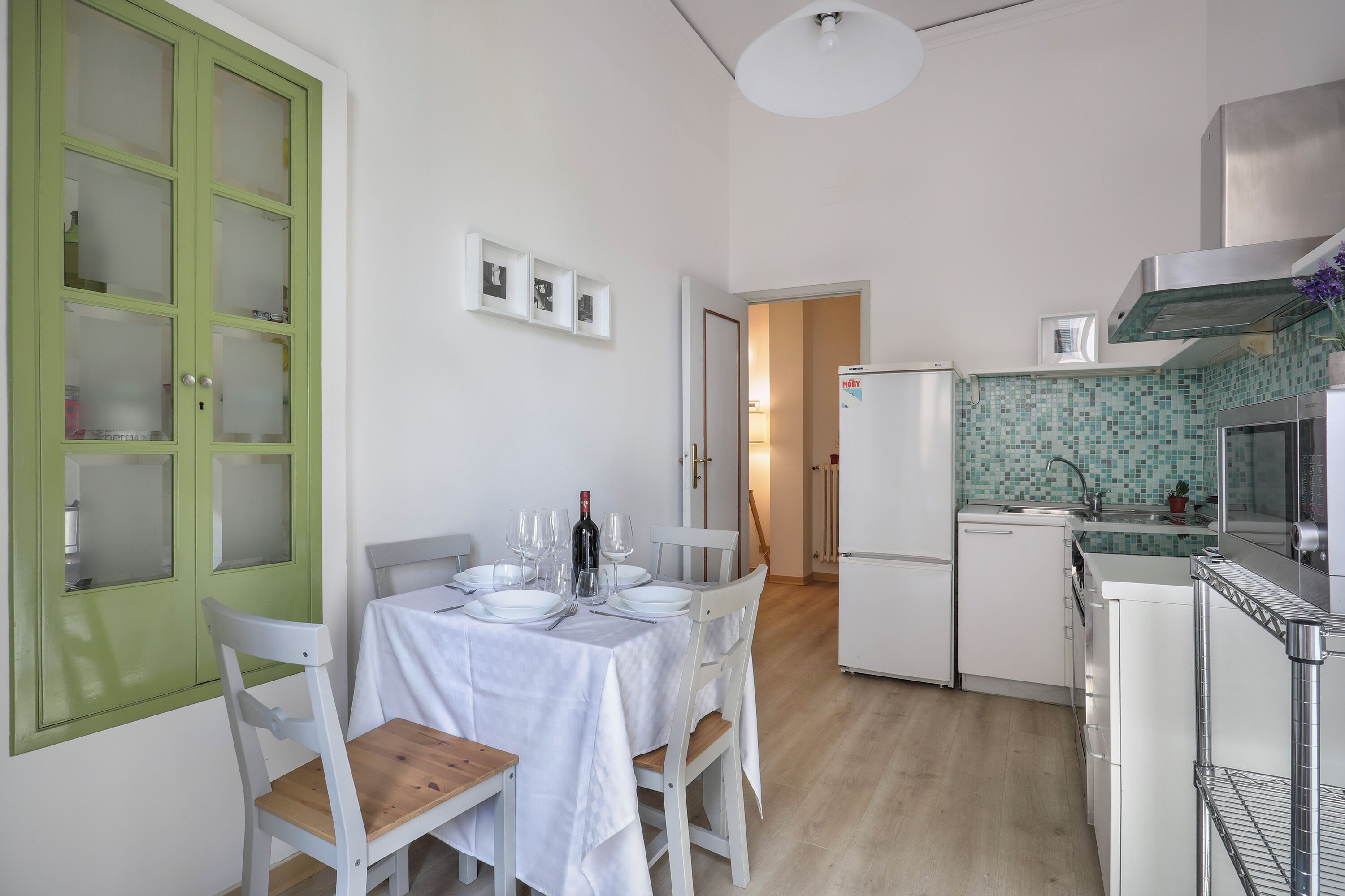 Apartamento Familiar, 2 quartos, cozinha | Cozinha privada | Uma chaleira elétrica, uma torradeira 