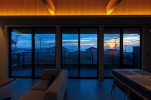 Casa família, vista para o jardim | Vista do quarto