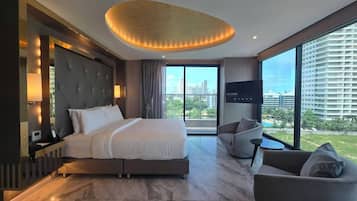 Grand Royal Suite with Jacuzzi | 1 quarto, lençóis de algodão egípcio, roupa de alta qualidade