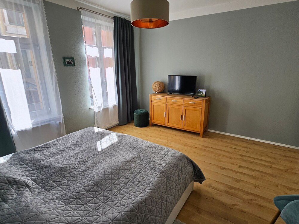 Appartement 'Ferienwohnung Am Stadthafen' Avec Balcon Et Wi-fi - Schwerin