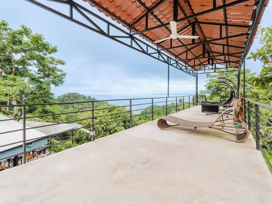 Quarto Standard, vista para o oceano | Vista da varanda