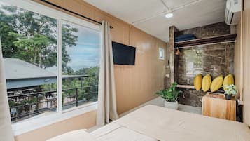 Quarto standard, vista para o oceano | Roupa de cama