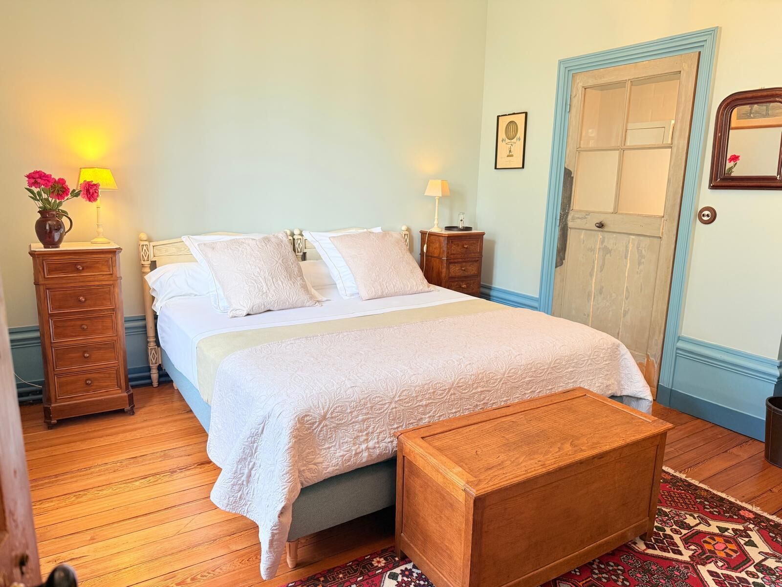 Chambre de Benoît | Ferros/tábuas de passar roupa, Wi-Fi de cortesia