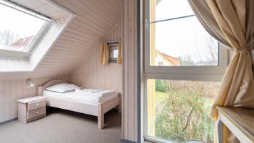 Casa | 4 quartos, individualmente mobiliados