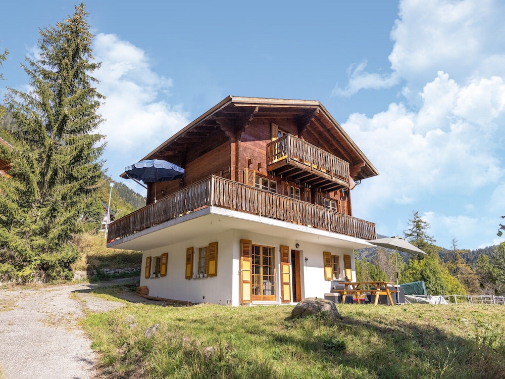 6p Chalet In The Mountains Near Fiesch Ski Area - Fiesch