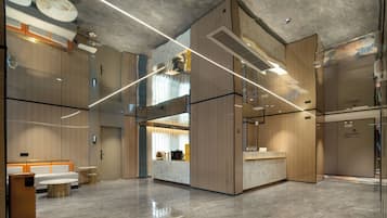 Sala de estar do lobby