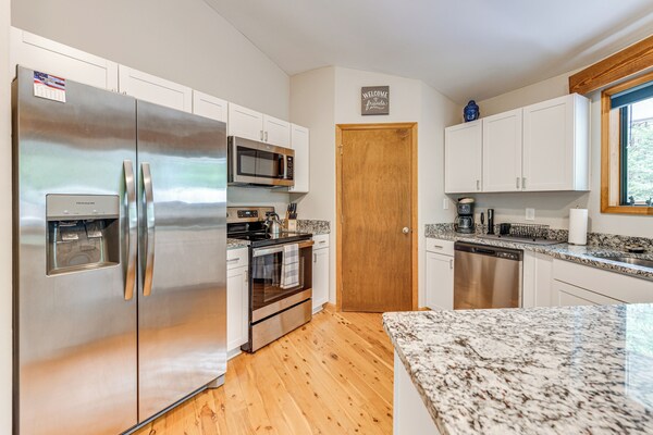 Near Lake Gaston: Unique Home W/ Deck & Fire Pit! - Lake Gaston