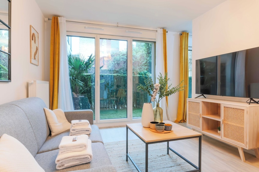 Refreshing Apartment - Montreuil - 1br/4p - Quartier de Belleville