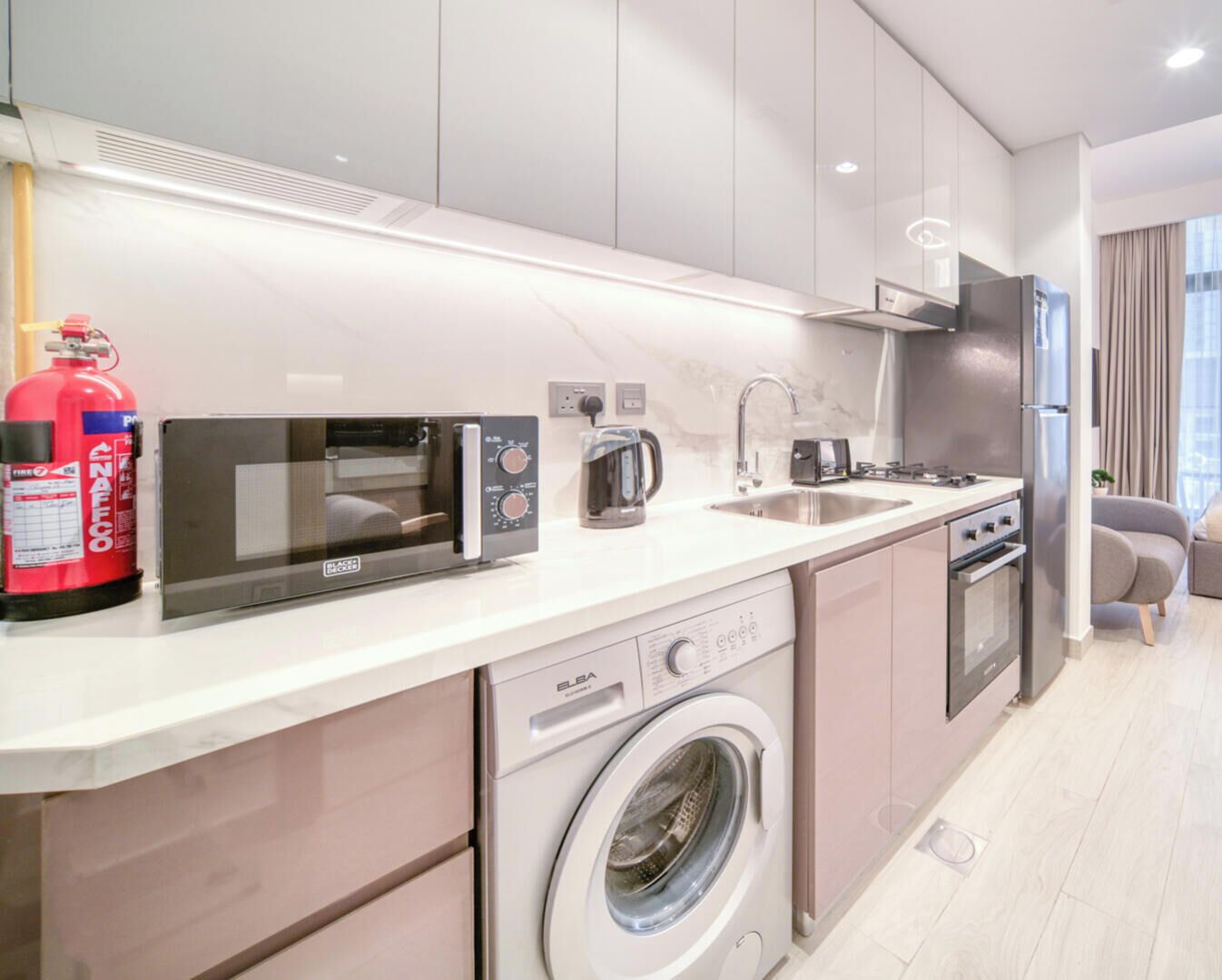 Estúdio Standard, Vista para a cidade | Cozinha privada