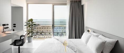 Apartamento de Luxo, vista para o mar | 1 quarto, ferro/tábua de engomar, Wi-fi grátis