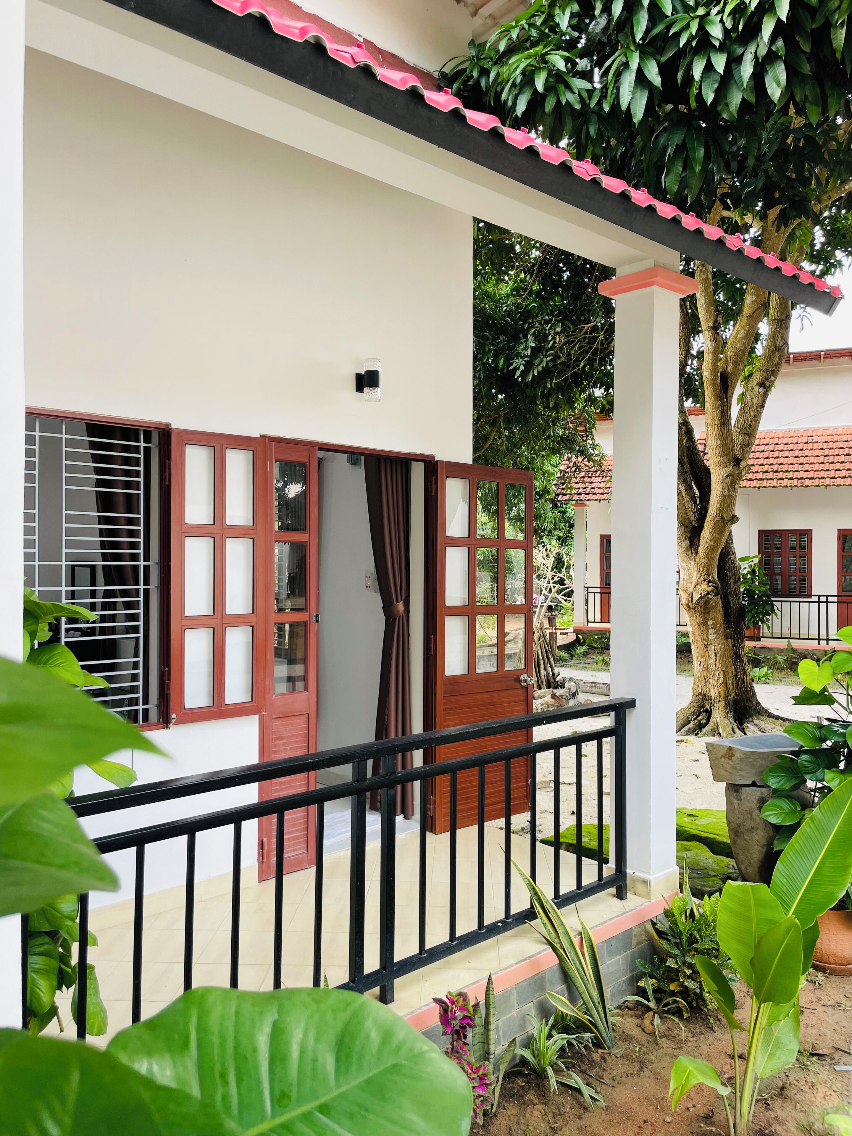 Quarto duplo, sacada, vista para o jardim | Vista para o jardim