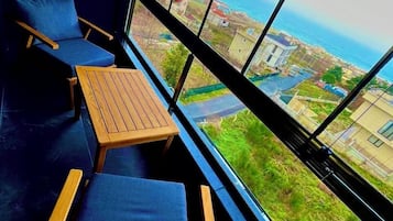 Quarto casal exclusivo, vista para o mar | Vista para praia/oceano