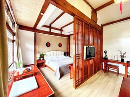 Suite-Estúdio de Luxo | Com decoração personalizada, com mobília individualizada 