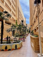 Apartamento, 2 quartos, varanda | Terraço/pátio interior