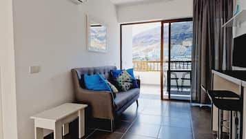 Apartamento, 1 quarto, para fumantes, sacada | Sala de estar