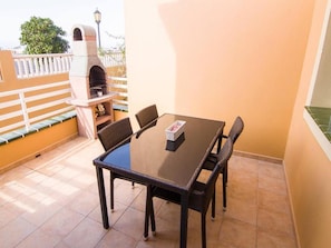 Loft, 3 quartos, terraço, vista para o jardim | Terraço/pátio interior