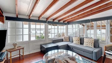Apartamento, 1 quarto, para fumantes, terraço | Sala de estar
