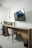 Estúdio, vista para o mar | Cortinas blackout, quartos à prova de som, ferros/tábuas de passar roupa