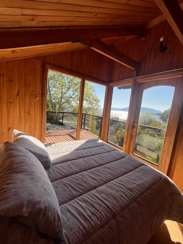 Escape to Our Cosy Wooden Cabin on Lake Calafquén: Your Perfect ...