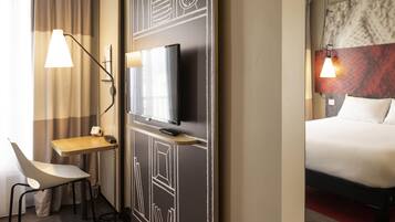 Quarto Standard, 1 cama de casal | Quartos insonorizados, ferro/tábua de engomar