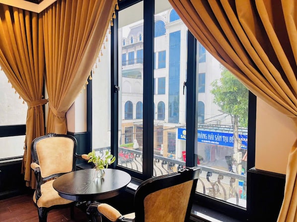 Quarto Duplo Premium, varanda, Vista para a cidade | Vista para a cidade