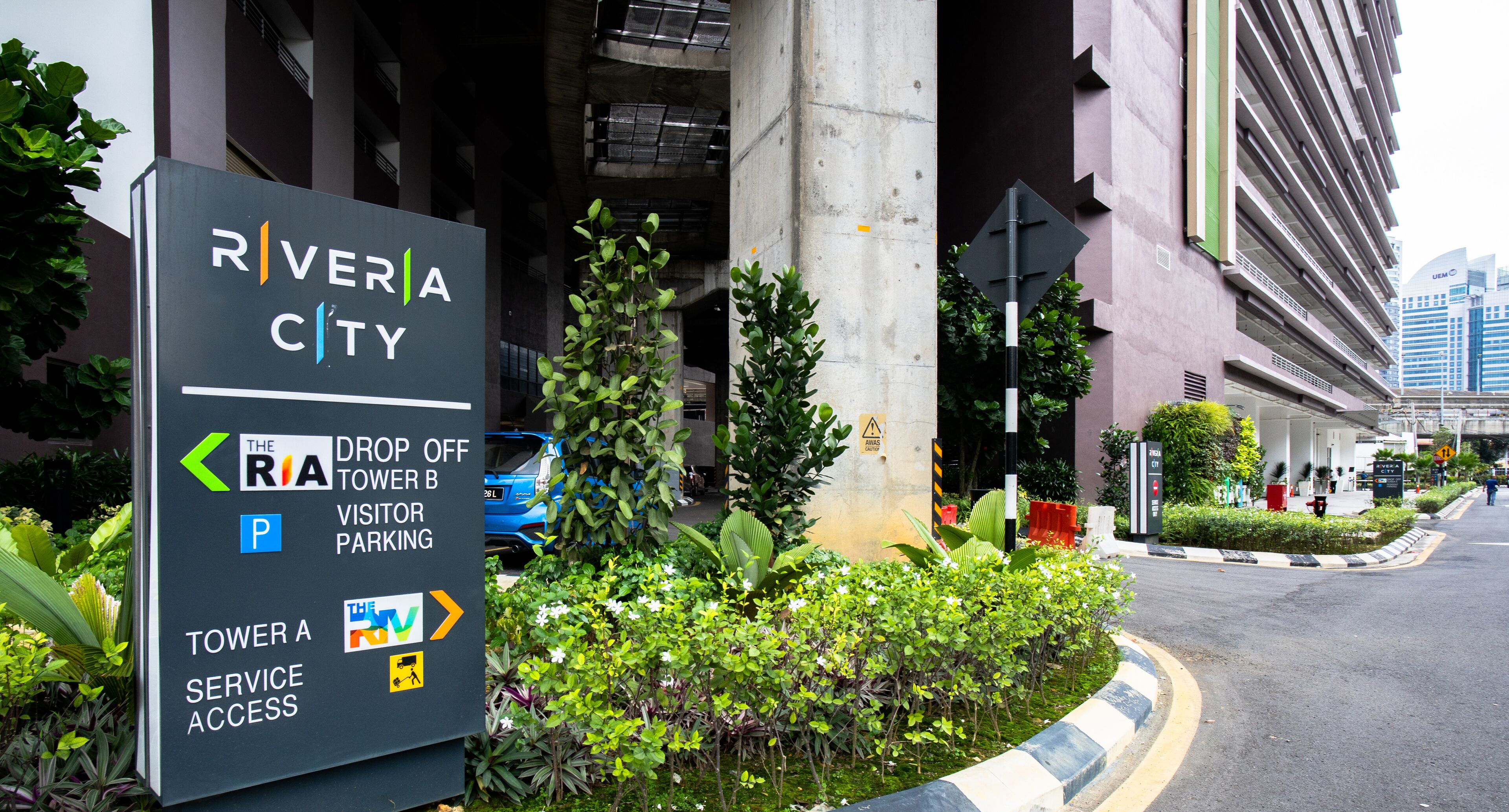 Fachada da propriedade