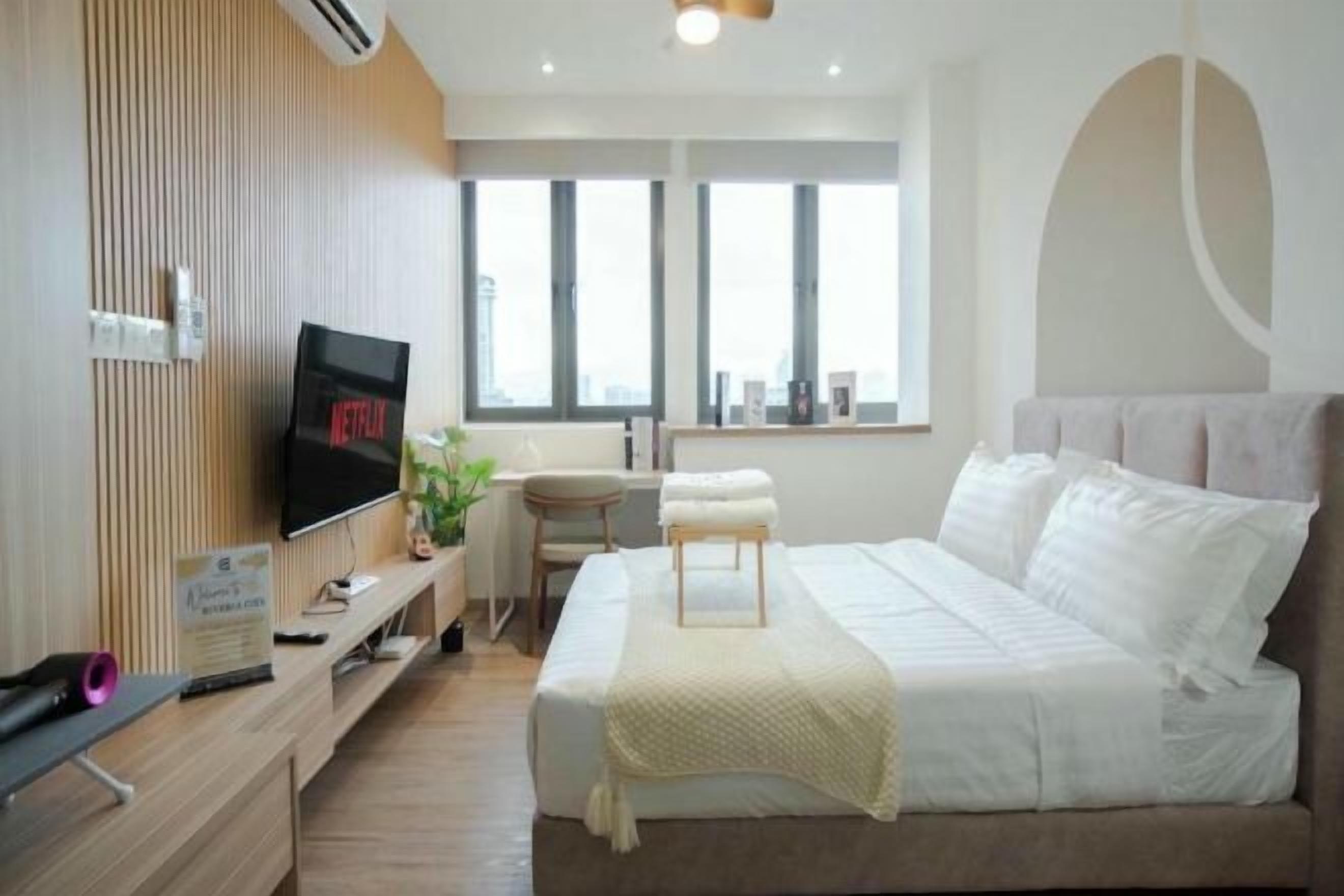 Ferros/tábuas de passar roupa, Wi-Fi de cortesia, roupa de cama