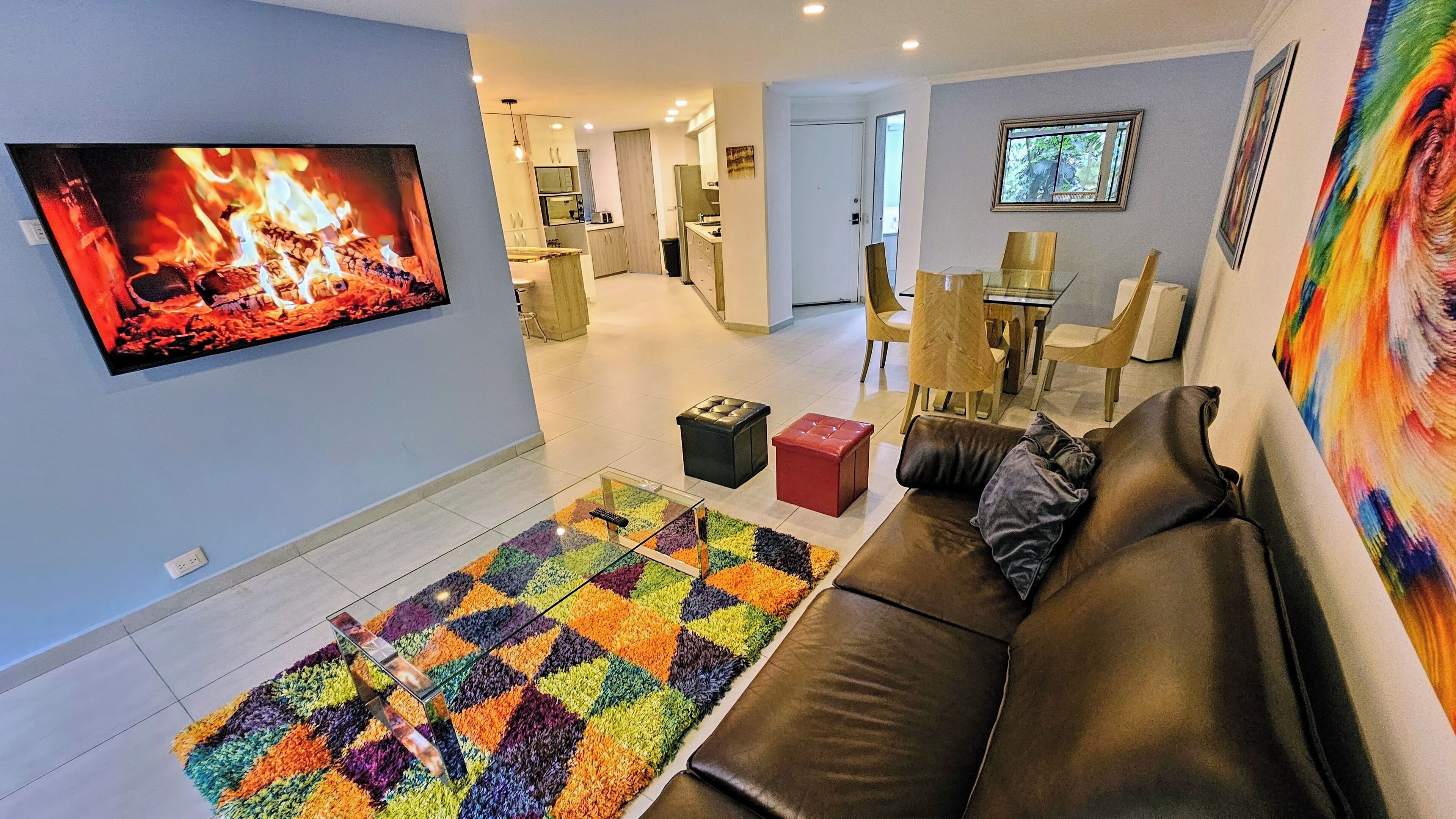 Charming 2-bed Apt.  With Ac In Master, Wifi In Fabulous El Poblado - Medellín