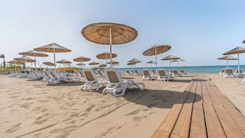 Praia particular, serviço de traslado de/para a praia grátis