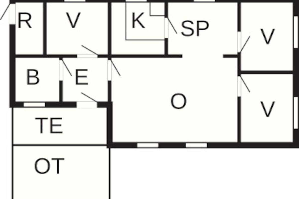 Casa Comfort, 3 quartos | Planta do andar