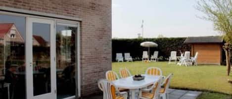 Casa Deluxe, 3 quartos | Varanda