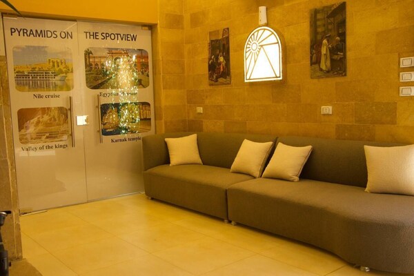 Pyramids On The Spot View - Egypt