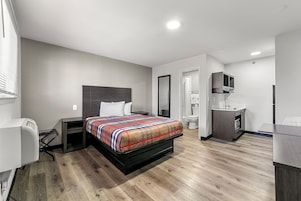 Estúdio | Com mobília individualizada, secretária, Wi-fi grátis 