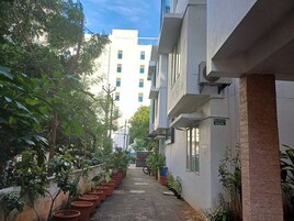 Entrada do alojamento