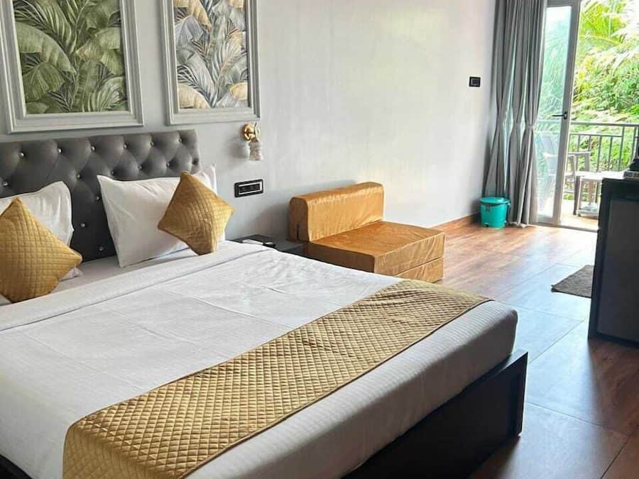 Quarto de Luxo, varanda, vista para o mar | Com decoração personalizada, com mobília individualizada