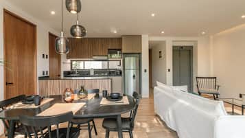 Apartamento de Luxo, Vista para a cidade | Sala de estar