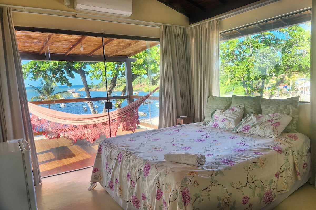 Quarto Duplo Deluxe, lanai (alpendre havaiano), vista para o mar | Wi-fi grátis