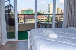 Apartamento Clássico | Vista do quarto